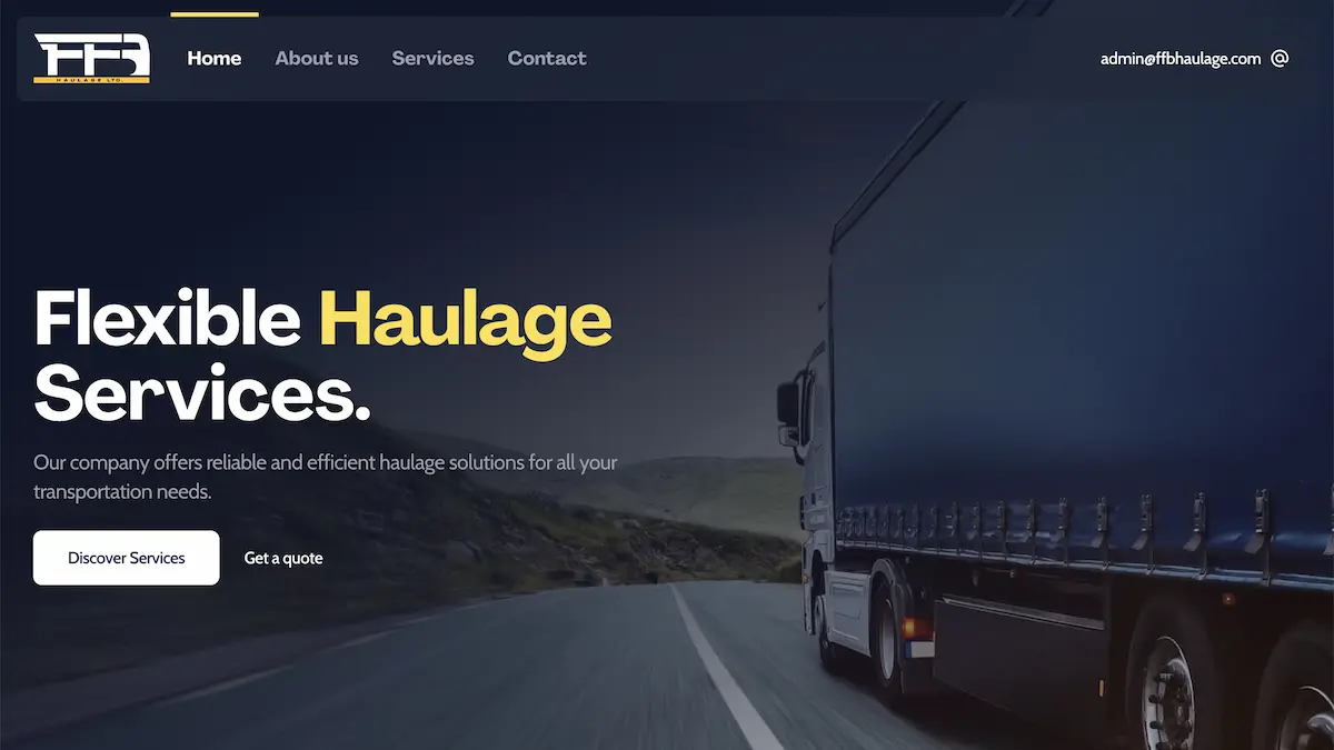 FFB Haulage - Reliable Haulage Solutions for All Your Transportation Needs